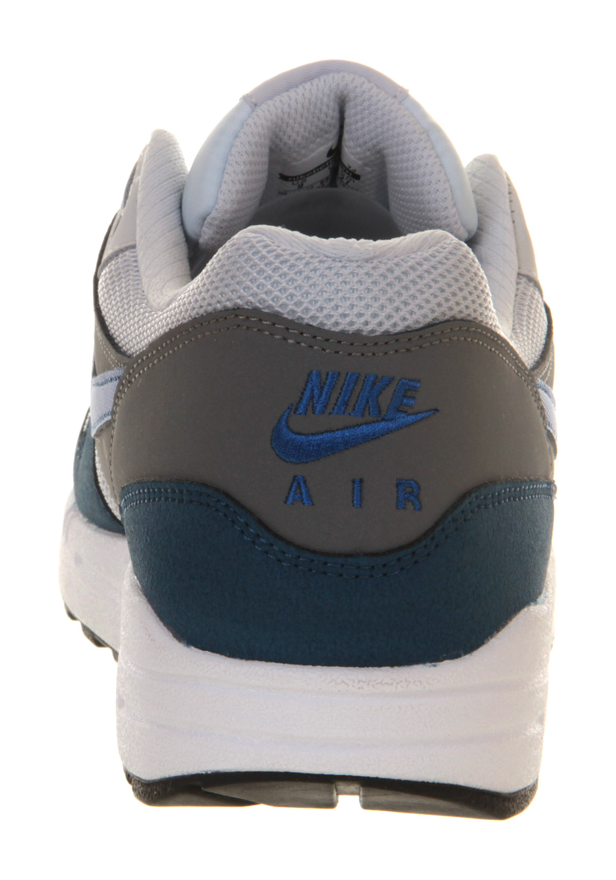Nike Air Max 1 Grey Prize Blue White - Unisex Sports