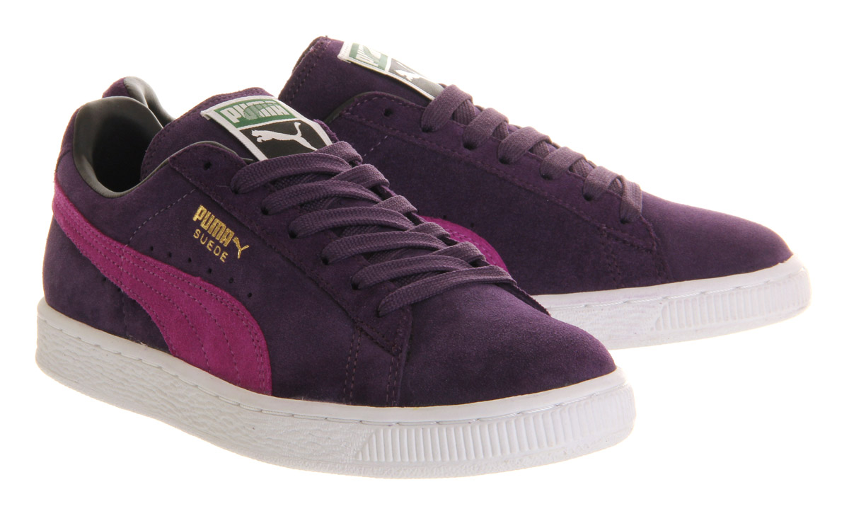 PUMA Suede Classic Blackberry Purple Grape - Unisex Sports