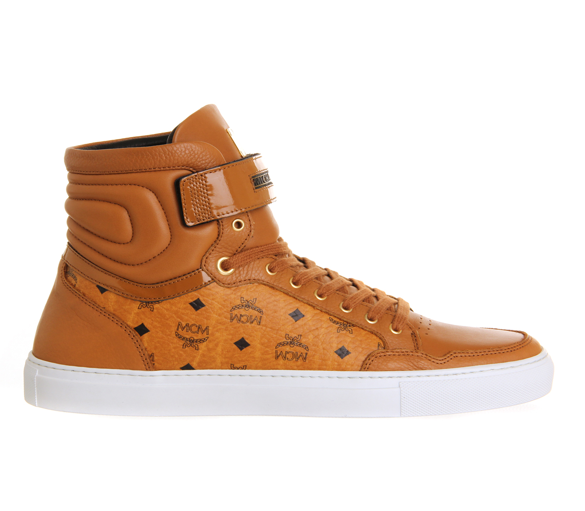 MCM Urban Nomad Basketball X Mcm Cognac Leather