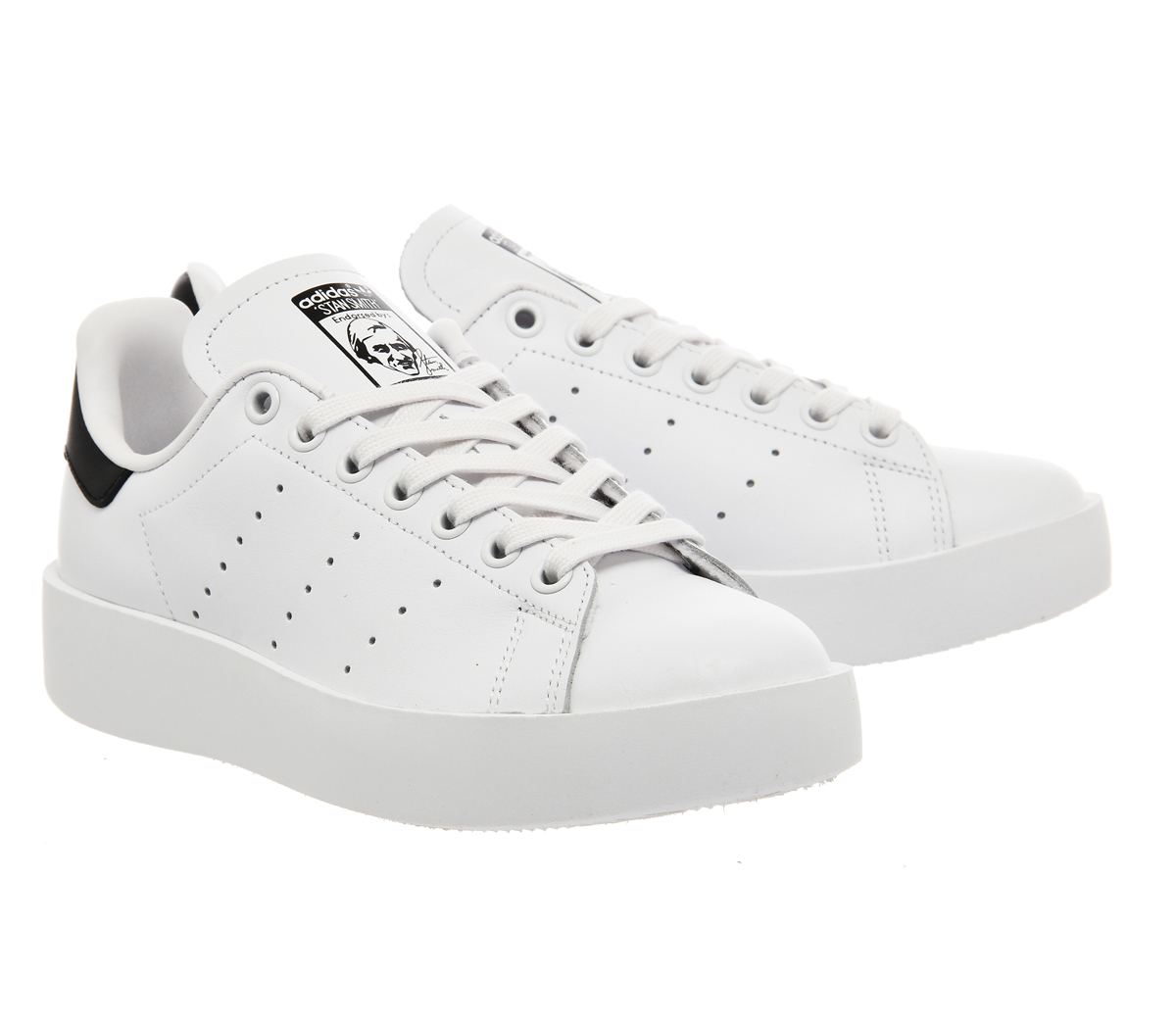 adidas Stan Smith Bold White White Core Black - Junior