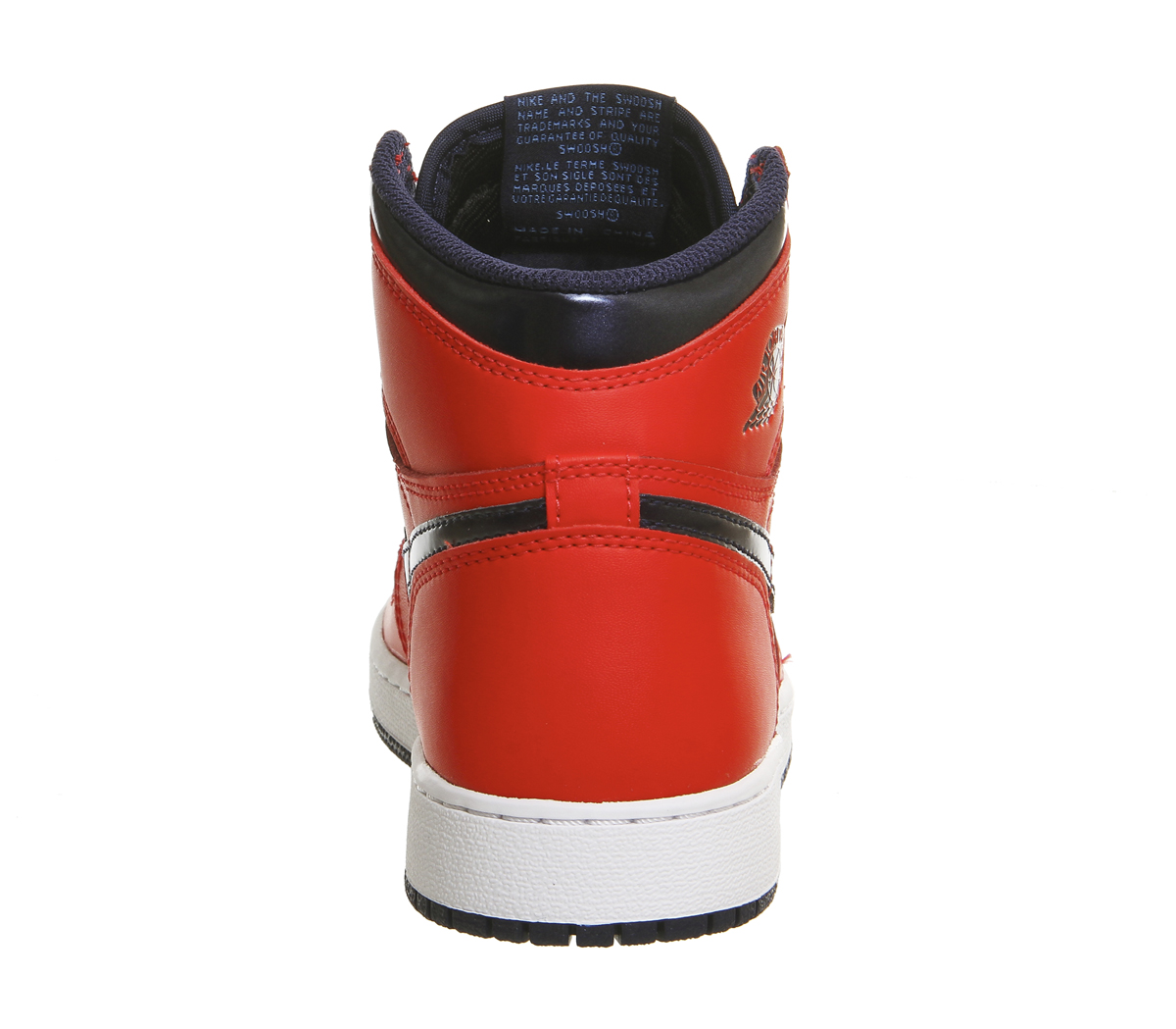 Jordan Aj 1 Retro Hi Og Gs Crimson Midnight Navy - Women's Trainers