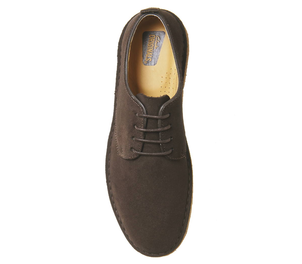 Clarks Originals Desert London Brown Suede - Men's Casual Shoes