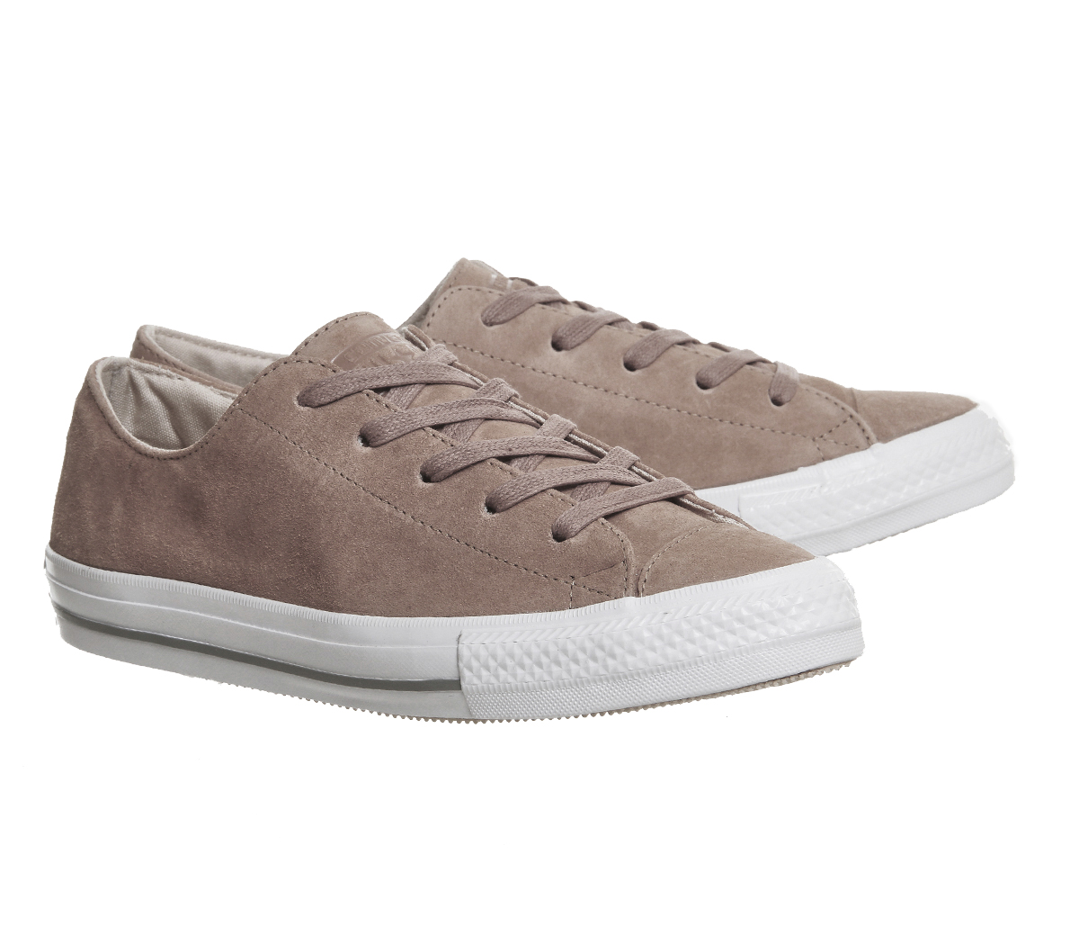 Converse Ctas Gemma Low Camel Ivory Suede - Women's Trainers