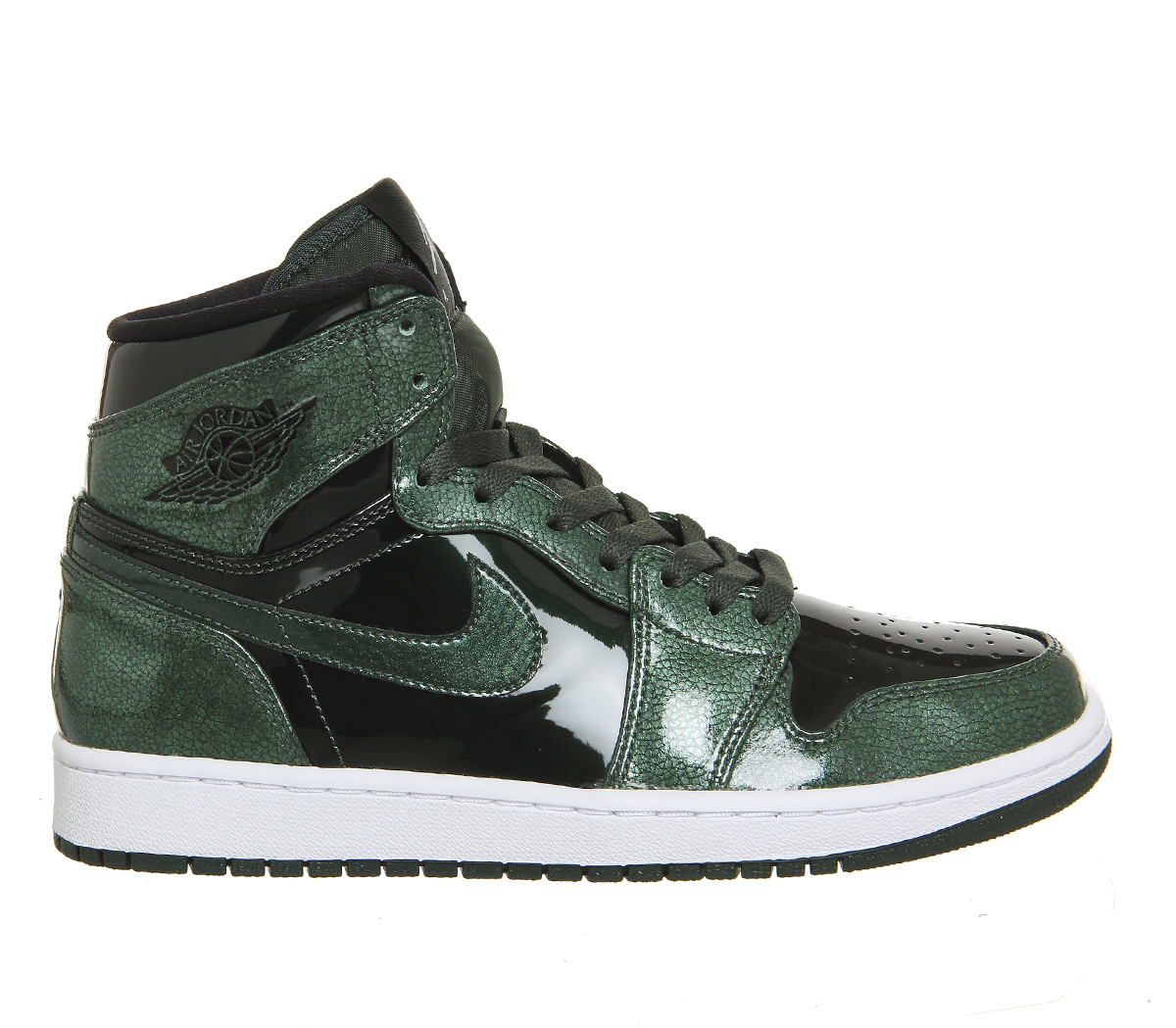 Jordan Air Jordan 1 Retro Hi Grove Green White - Men's Trainers