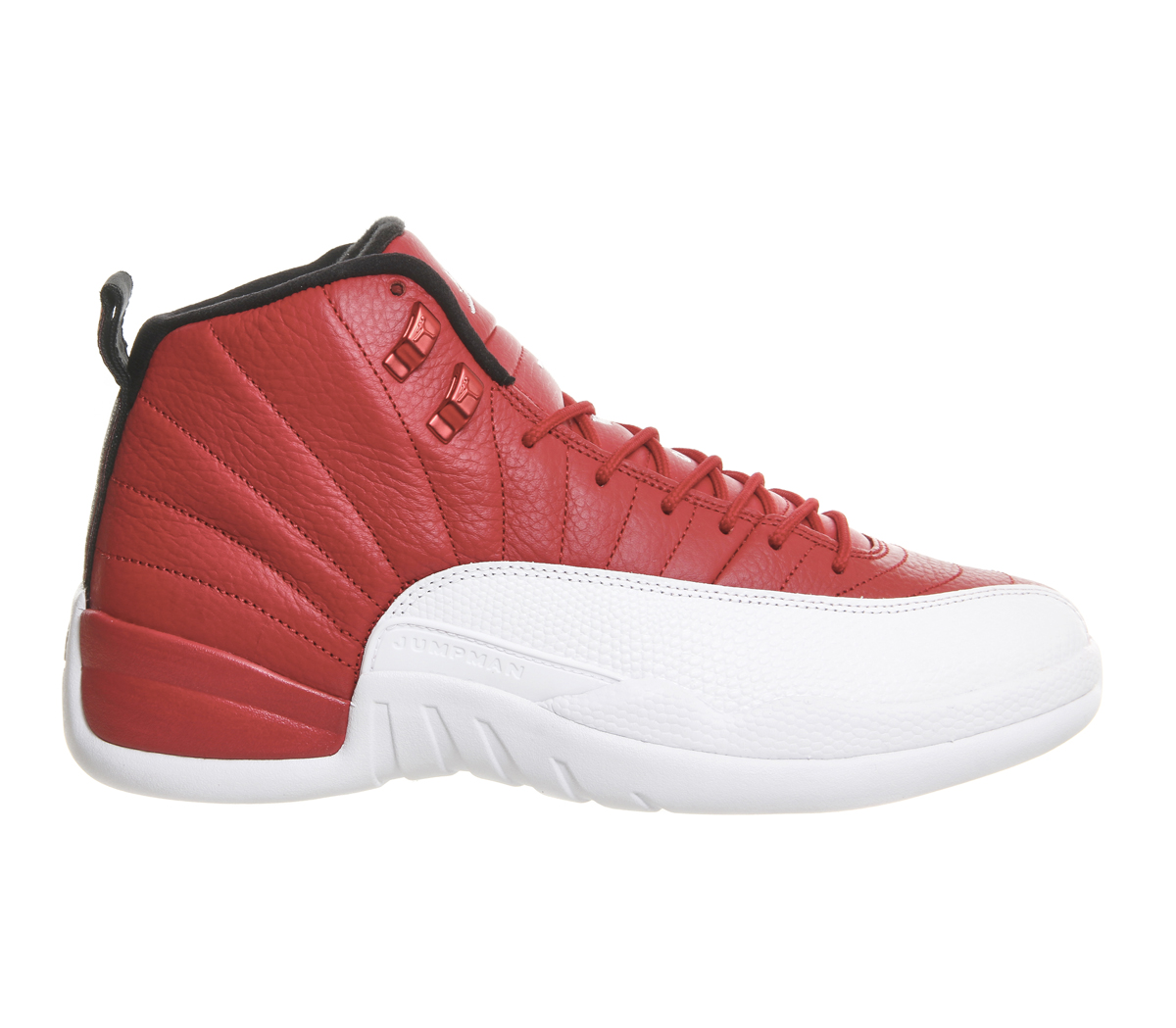 Jordan Air Jordan 12 Retro Gym Red White Metallic Silver - Men's Trainers